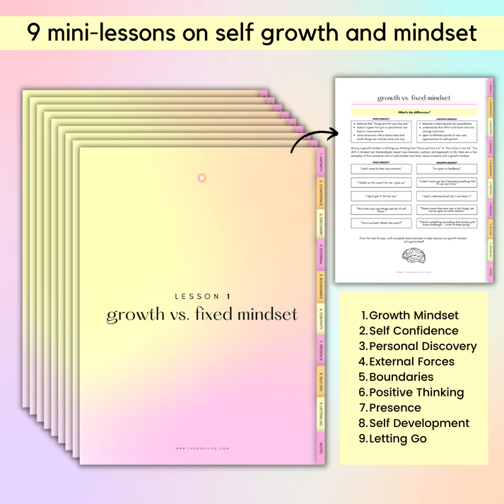 Digital Planner: 90 Day Mindset Makeover Workbook – The WERK LIFE
