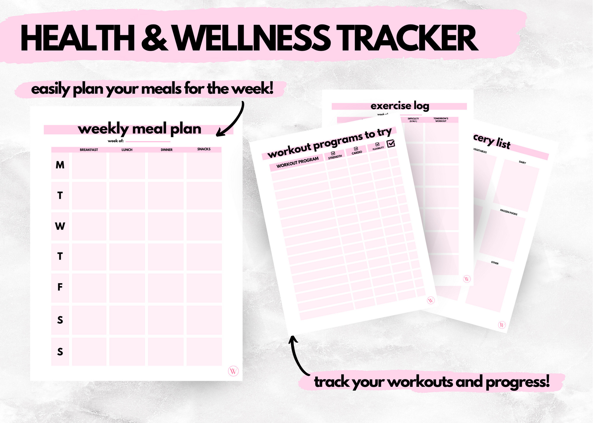 The Ultimate Life Planner | Printable Planner, Life Organizer & Planner ...